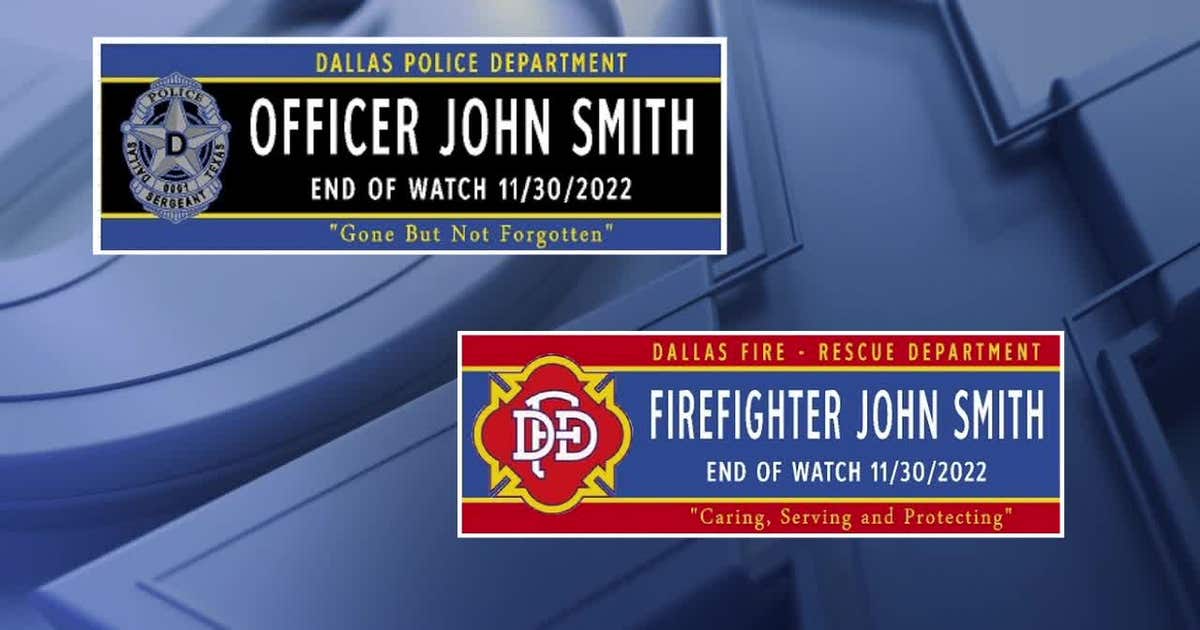 Fallen Dallas police, firefighters to be memorialized with tributes ...