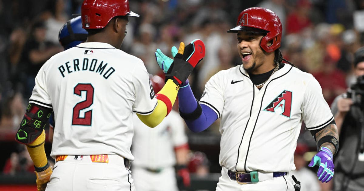 Marte homers and drives in 4 runs as the Diamondbacks hit 5 HRs in a 14 ...