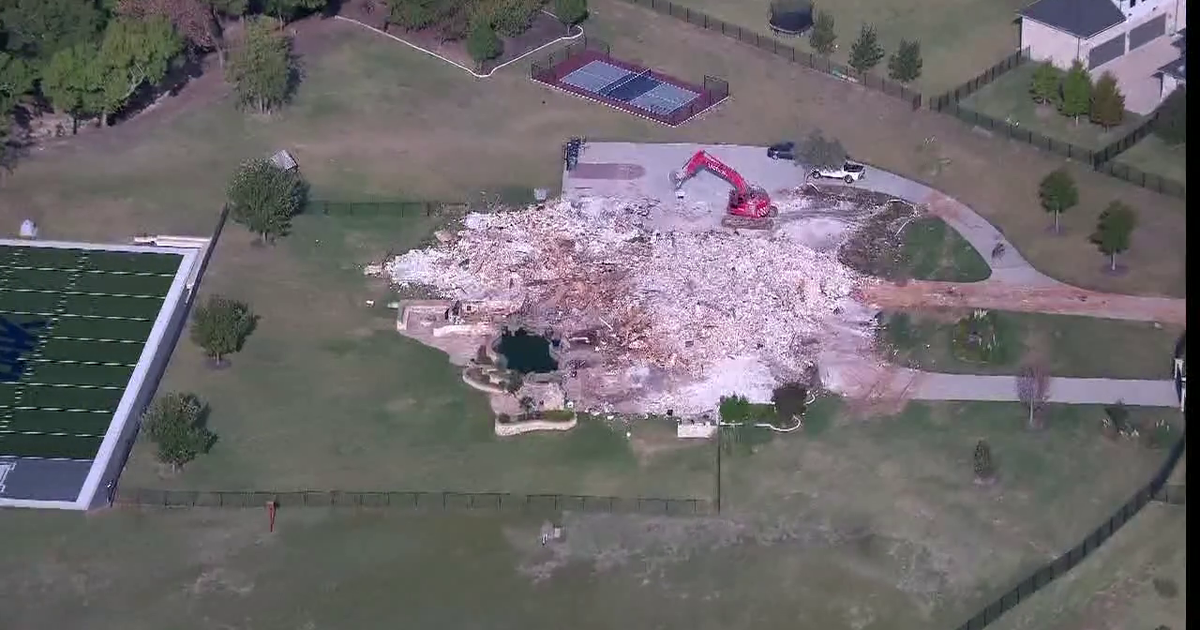 Dak Prescott tears down Prosper mansion | FOX 4 Dallas-Fort Worth