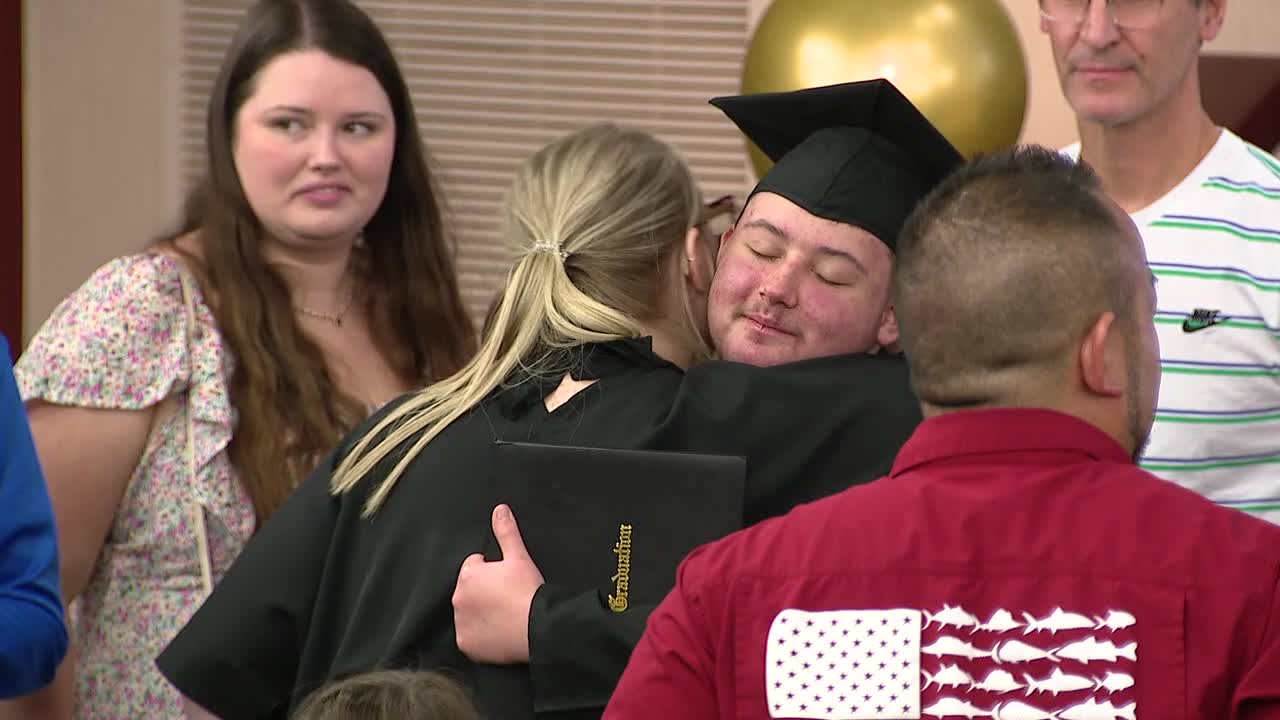 Cancer survivor gets special graduation ceremony at Medical City ...