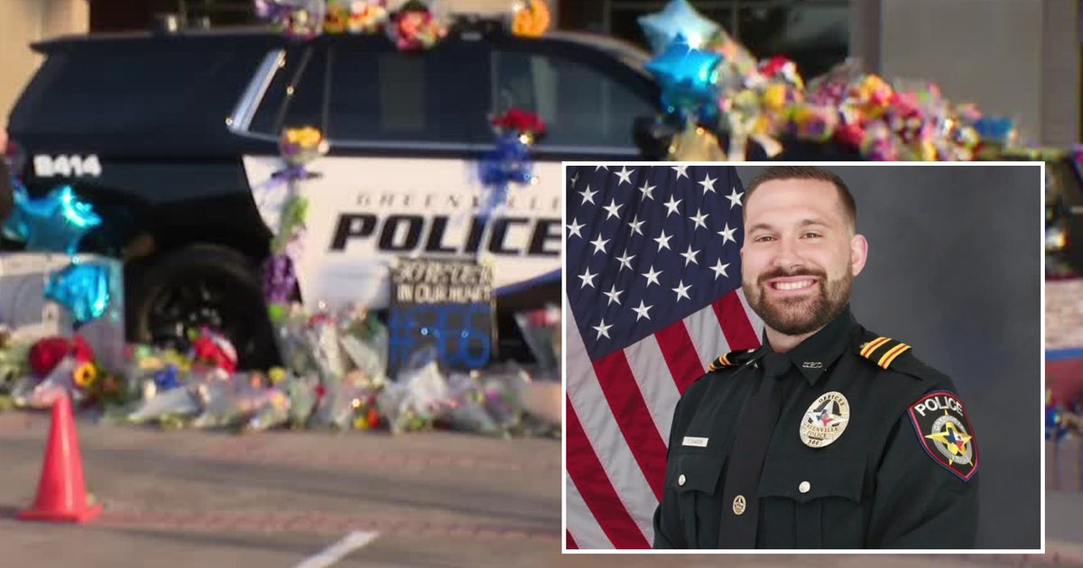 Procession held for fallen Greenville Officer Cooper Dawson | FOX 4 ...