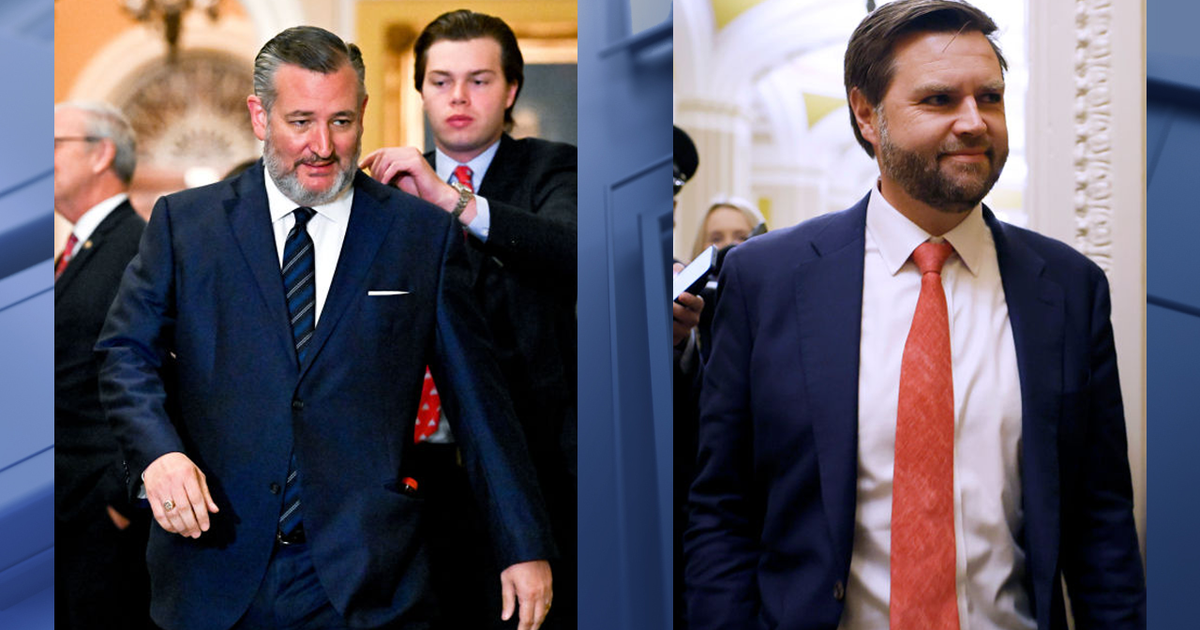 Sen. Ted Cruz, VP-elect JD Vance place bet on Cotton Bowl | FOX 4 ...