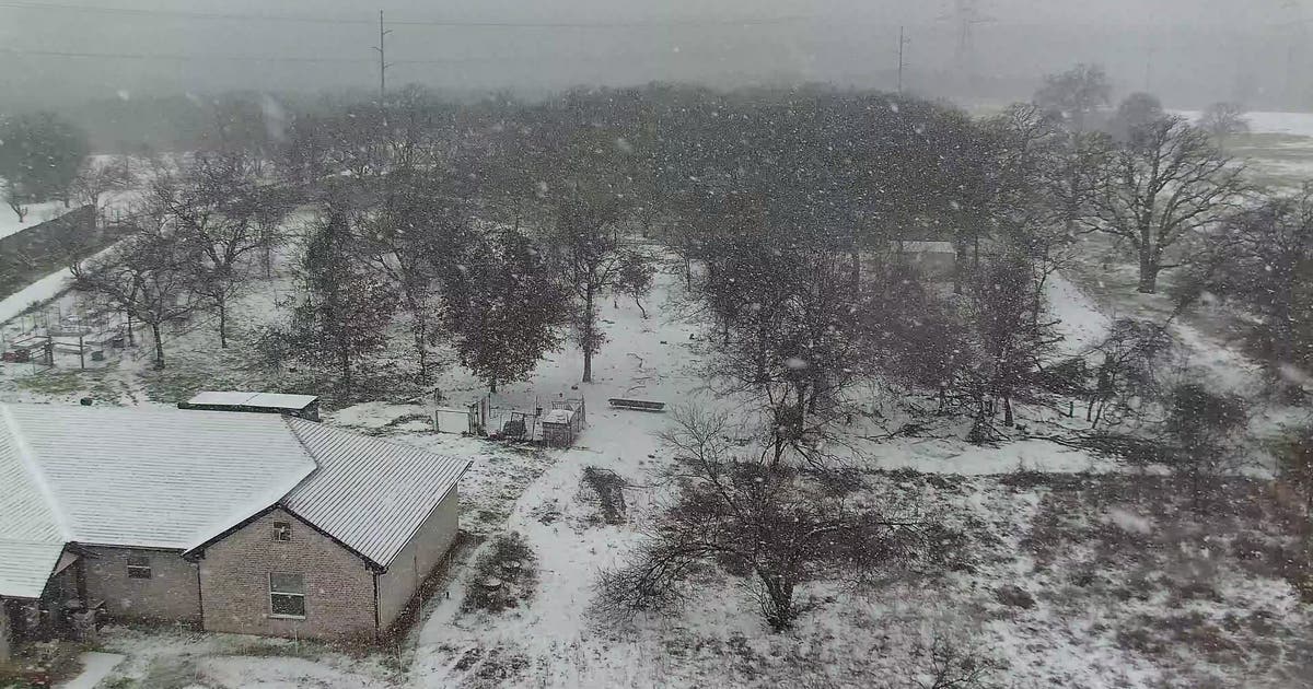 Dallas weather: How much snow has fallen in North Texas? | FOX 4 Dallas ...