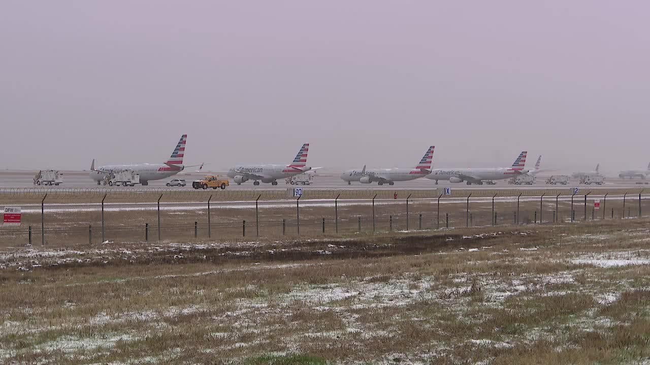 Dallas weather: Hundreds of flights in and out of DFW, Love Field ...