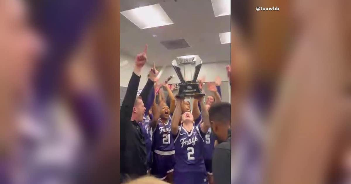 TCU Lady Horned Frogs win Big 12 regular season basketball title | FOX ...