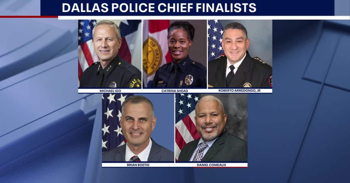 Dallas police chief finalists to meet with the public, city leaders ...