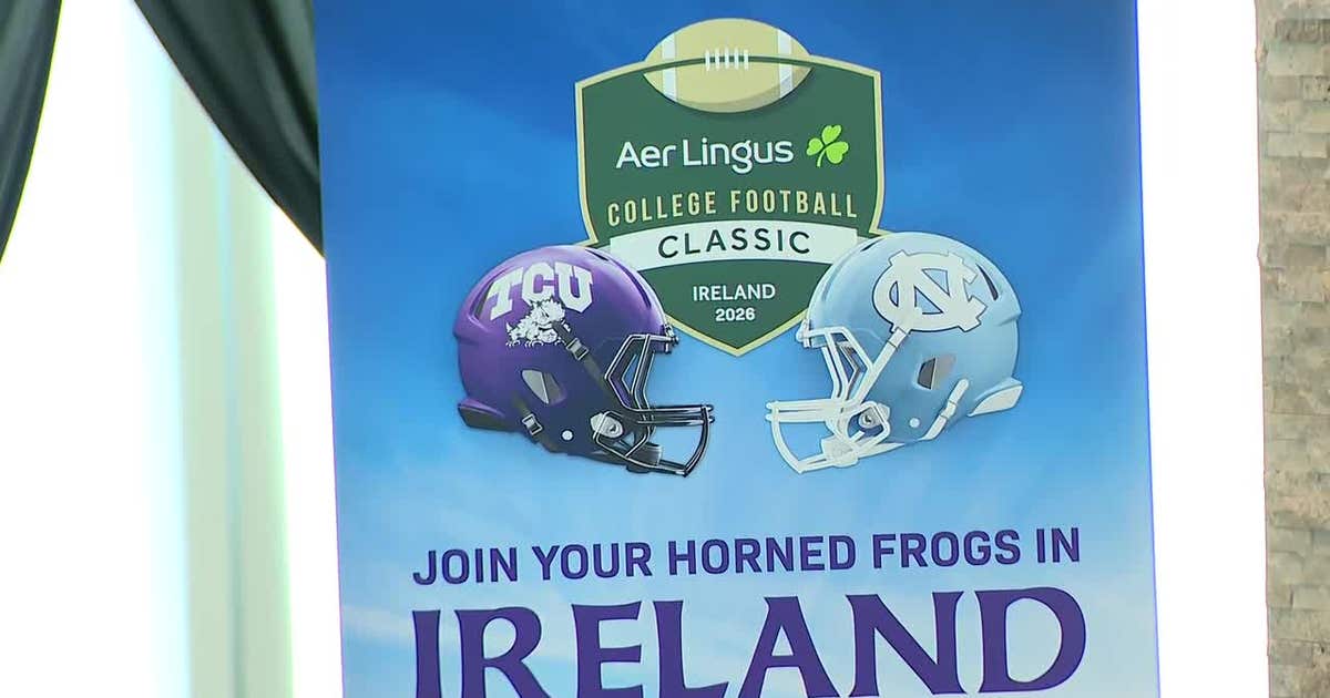 TCU to face North Carolina in Dublin, Ireland for 2026 season opener ...