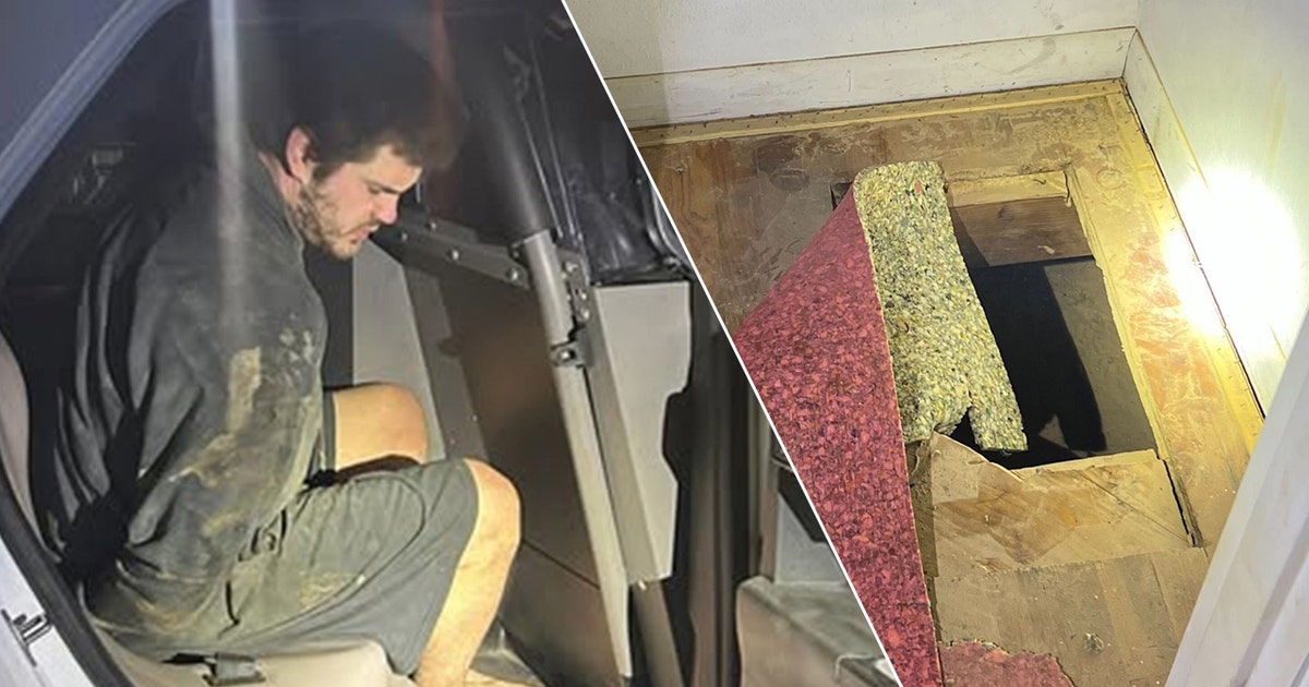 North Texas fugitive cut hole in closet to hide beneath grandmother's ...
