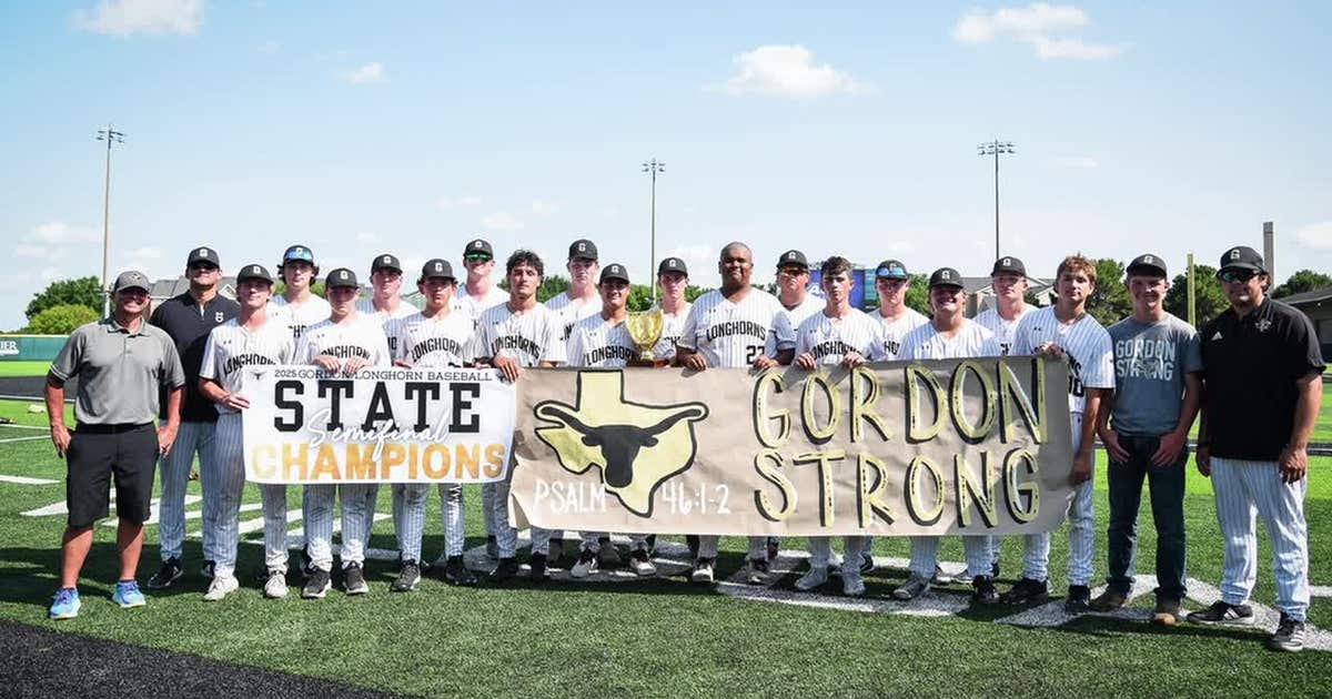 Gordon baseball team falls in state championship | FOX 4 Dallas-Fort Worth
