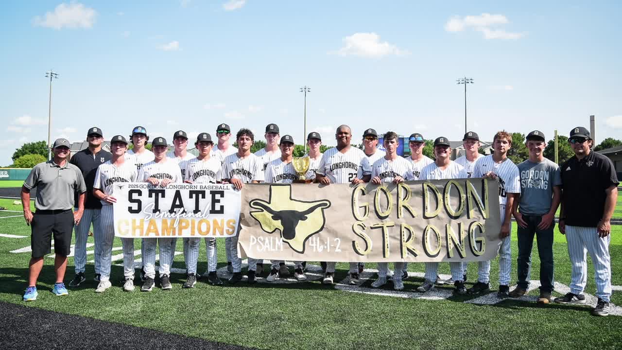 Gordon baseball team falls in state championship | FOX 4 Dallas-Fort Worth