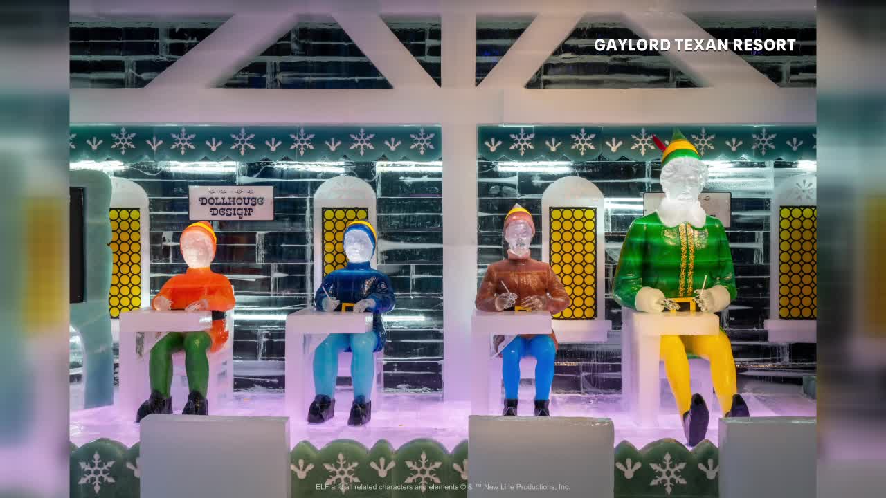 Gaylord Texan reveals theme for 2025 ICE! attraction | FOX 4 Dallas-Fort Worth