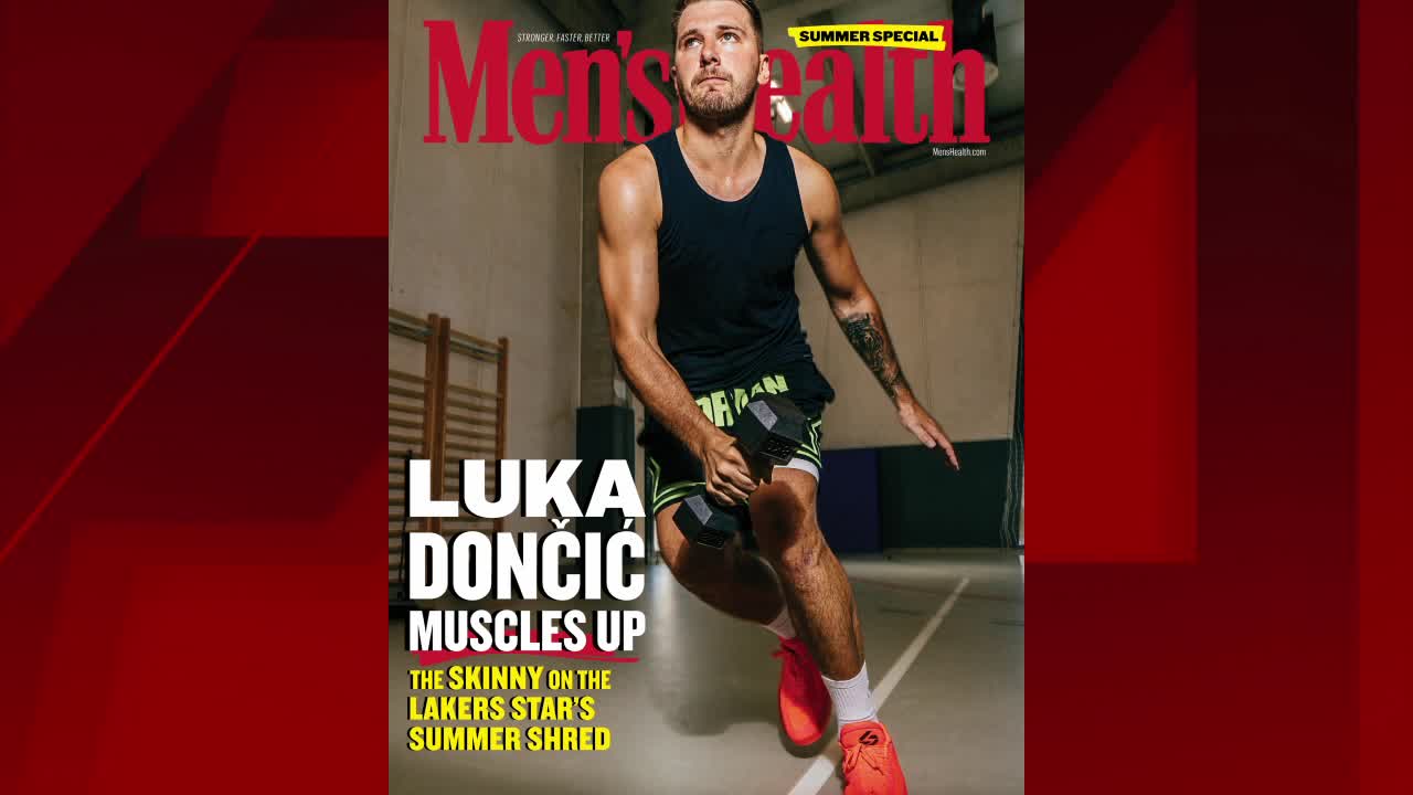 Slimmer Luka Doncic featured on the cover of Men’s Health | FOX 4 Dallas-Fort Worth