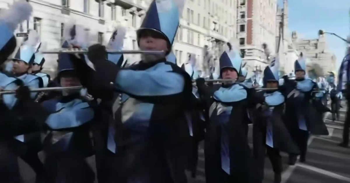 L.D. Bell Blue Raider Band marches in Macy’s Thanksgiving Day parade ...