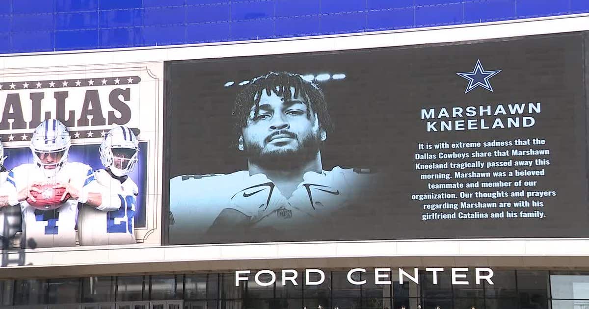 NFL world reacts to tragic death of Dallas Cowboys' Marshawn Kneeland ...