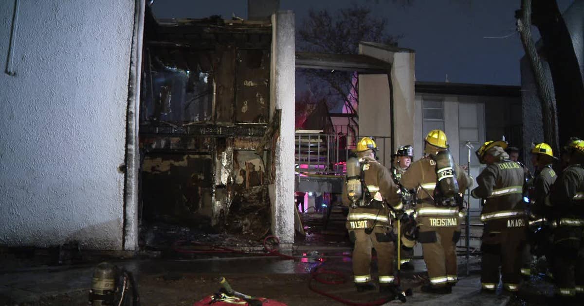 Dallas firefighter injured in overnight apartment fire | FOX 4 Dallas ...