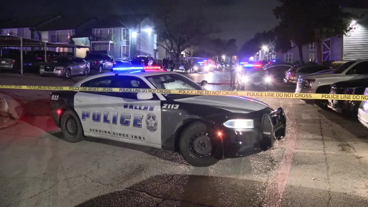 Dallas police release video of shooting that injured 3, including ...