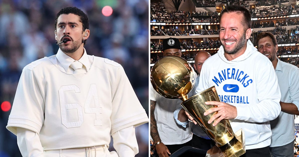 Former Maverick J.J. Barea gets Bad Bunny shout out during Super Bowl ...