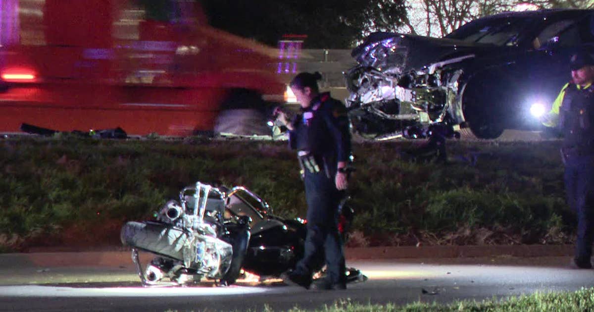 Dallas police search for driver who struck motorcycle officer on I-35E ...