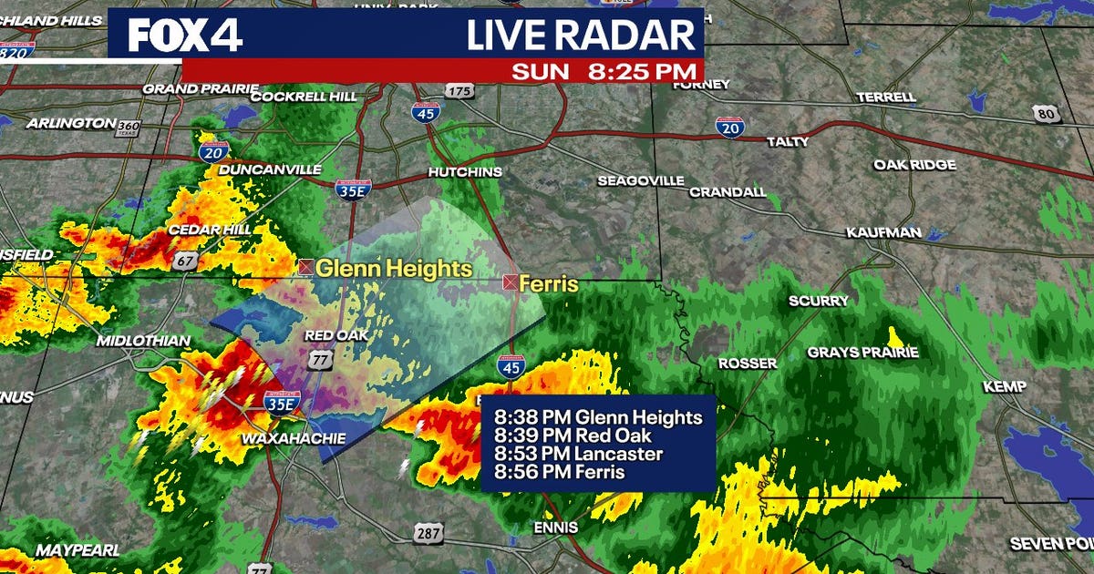 Dallas Weather: Sunday Severe Storm Risk and Rainfall Totals | FOX 4 ...
