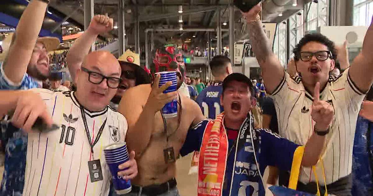 "Truly American": Dutch, Japanese fans laud atmosphere inside Dallas ...