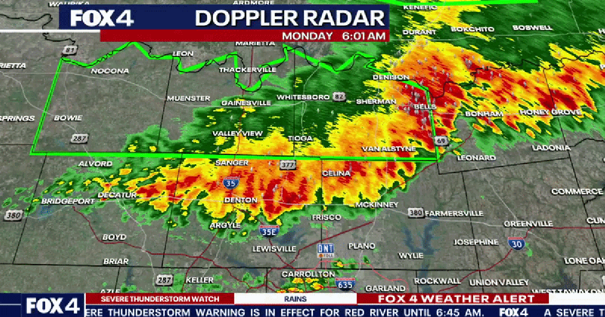 DFW Weather: Severe storm alert for Argentina match | FOX 4 Dallas-Fort ...