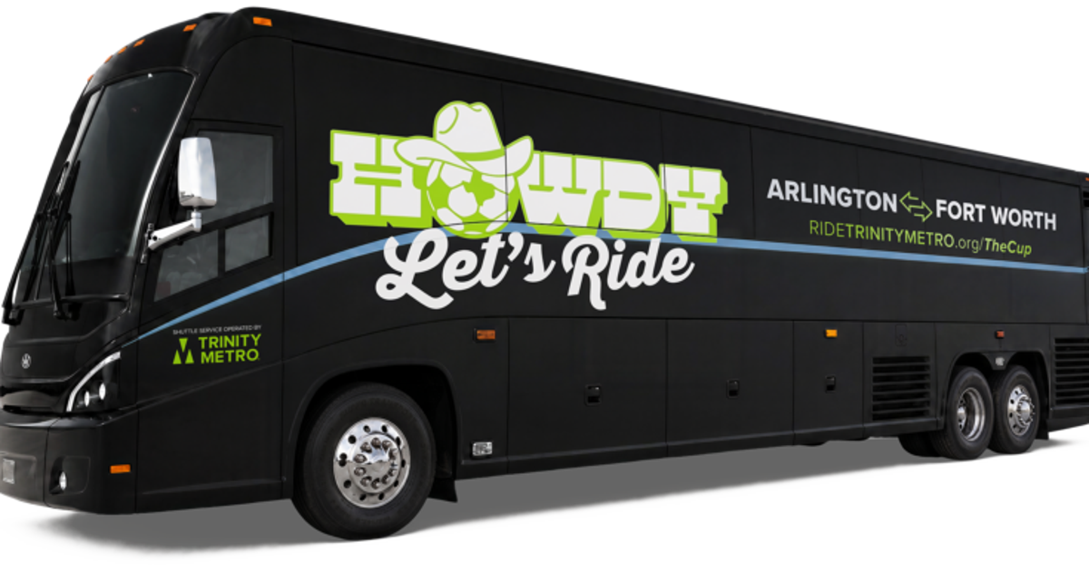 Trinity Metro unveils Cowtown Visitor Shuttle for 2026 FIFA World Cup ...