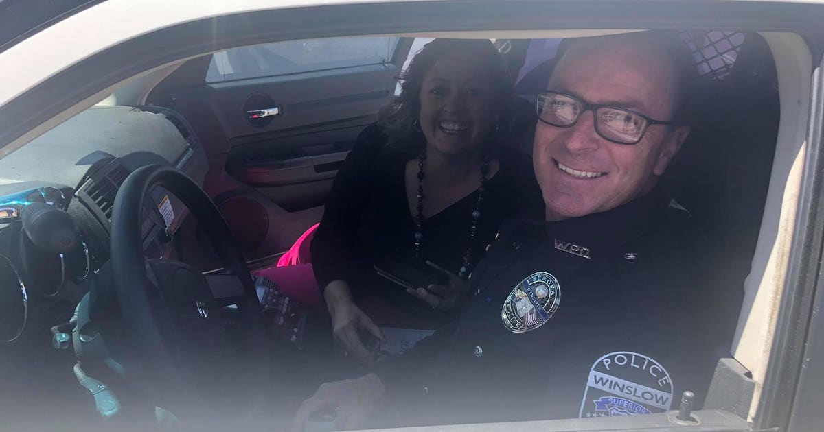 Winslow police sergeant ends 26 years of service with emotional final ...