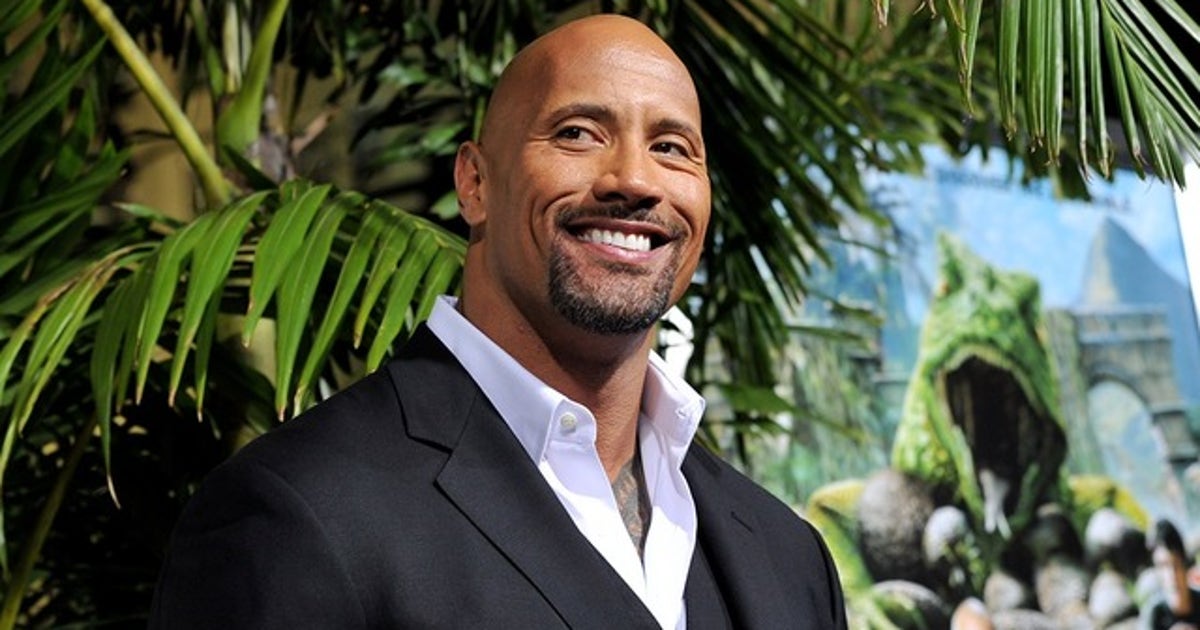 dwayne johnson small friend