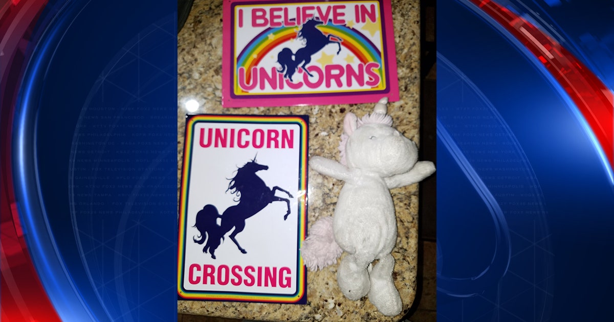 Man reunites two lost unicorn stuffed animal with owners | FOX 5 Atlanta