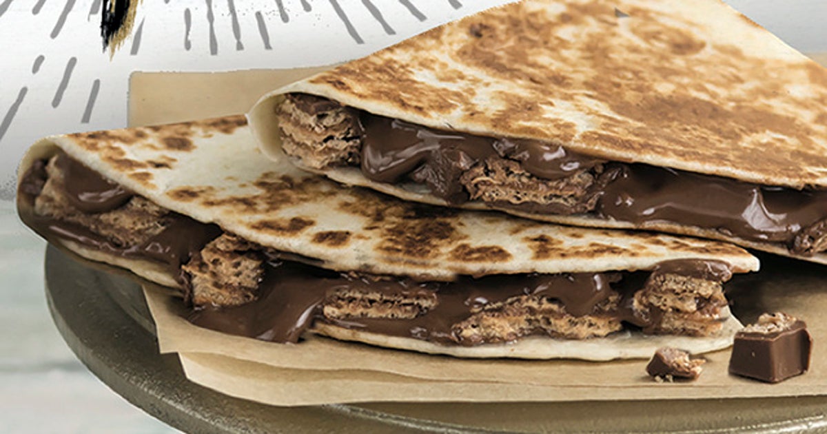 Taco Bell's latest crossover: The Kit Kat Chocodilla | FOX 5 Atlanta