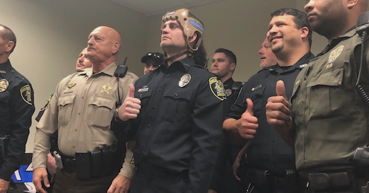 Covington Officer Matt Cooper goes home from rehab | FOX 5 Atlanta