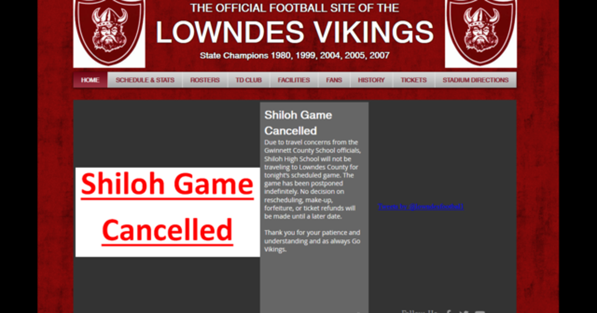 Irma forces Georgia high school teams to cancel football games | FOX 5 ...
