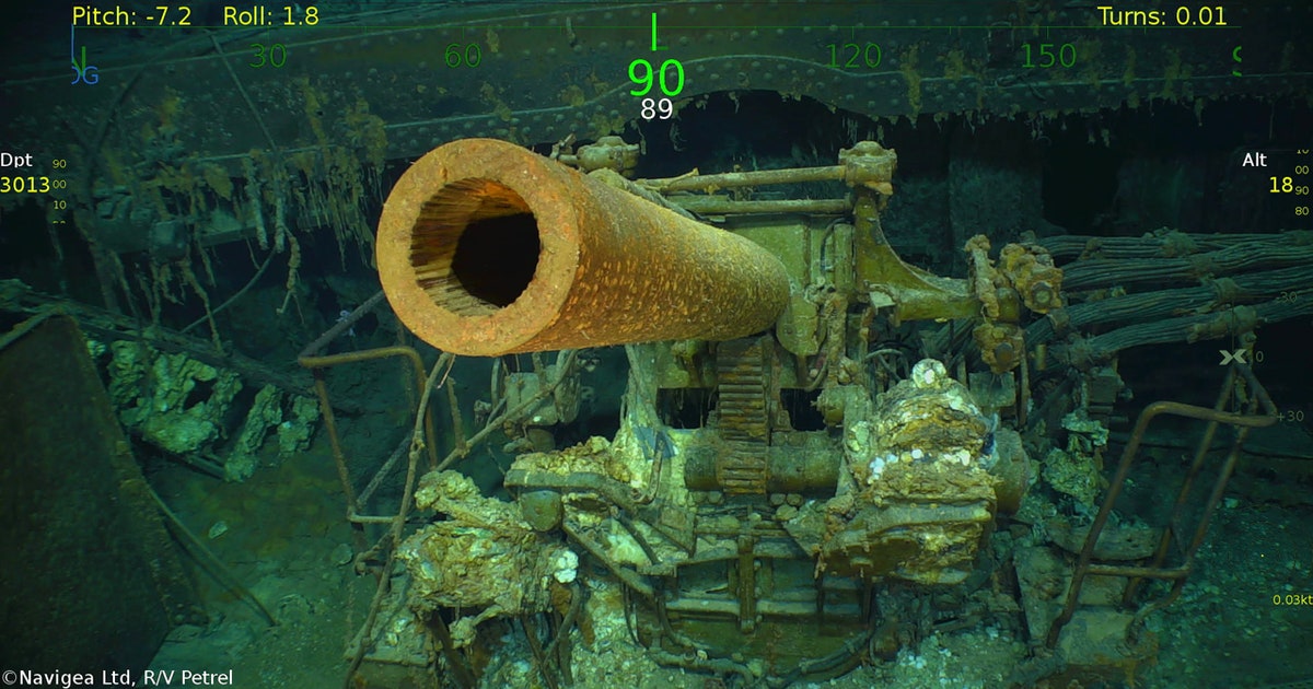 Wreckage of famed World War II carrier discovered | FOX 5 Atlanta