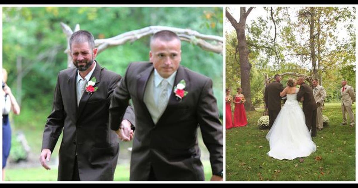 Father of the bride includes bride's stepfather in ceremony | FOX 5 Atlanta