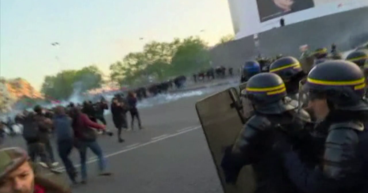 Protest in Paris after controversial candidate makes presidential ...