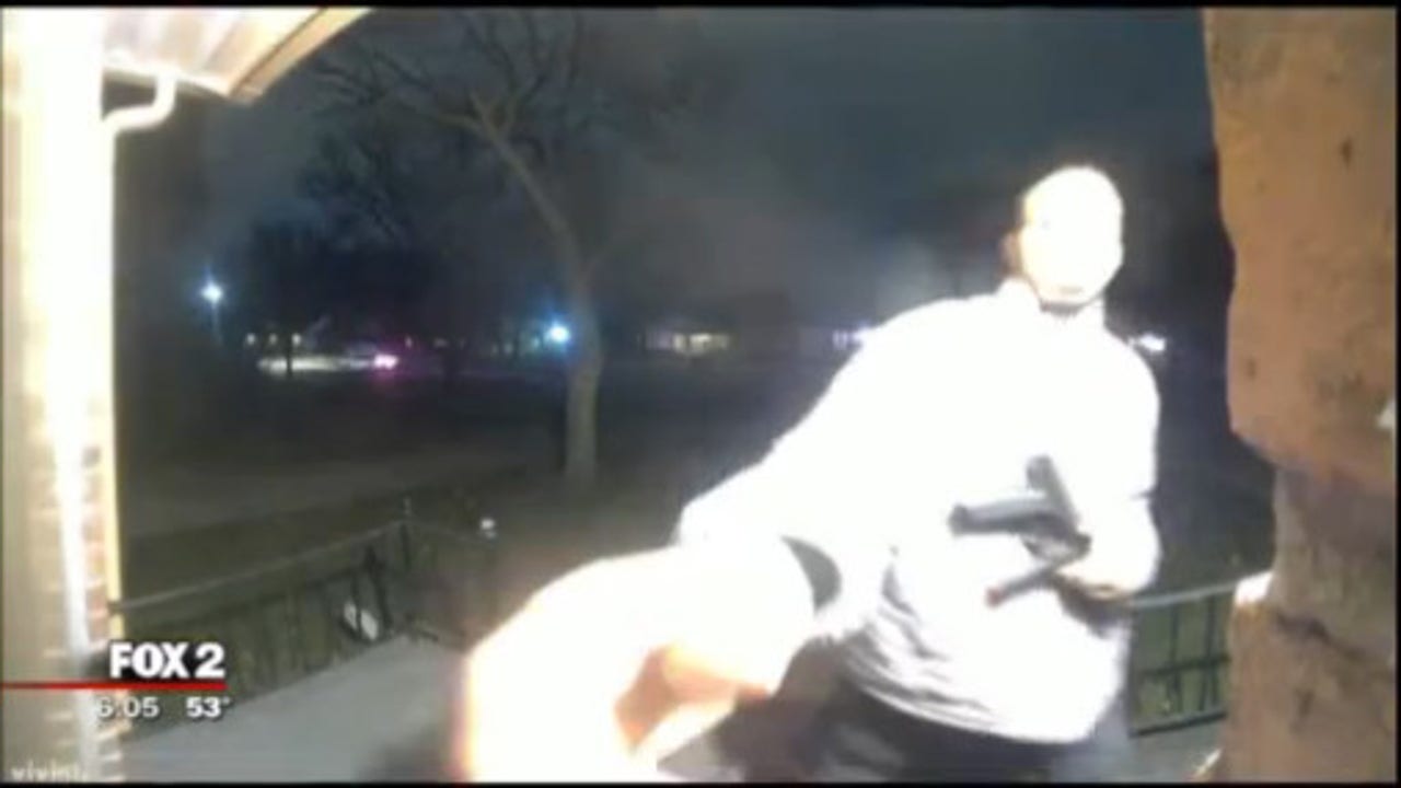 ARRESTED: Police catch armed man seen on Detroit porch video | FOX 5 ...