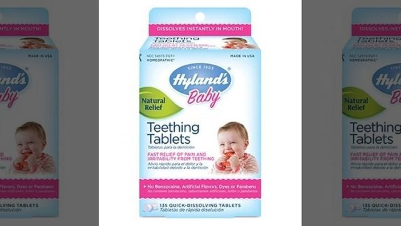 Officials reportedly find possible link between teething tablets, 10 ...