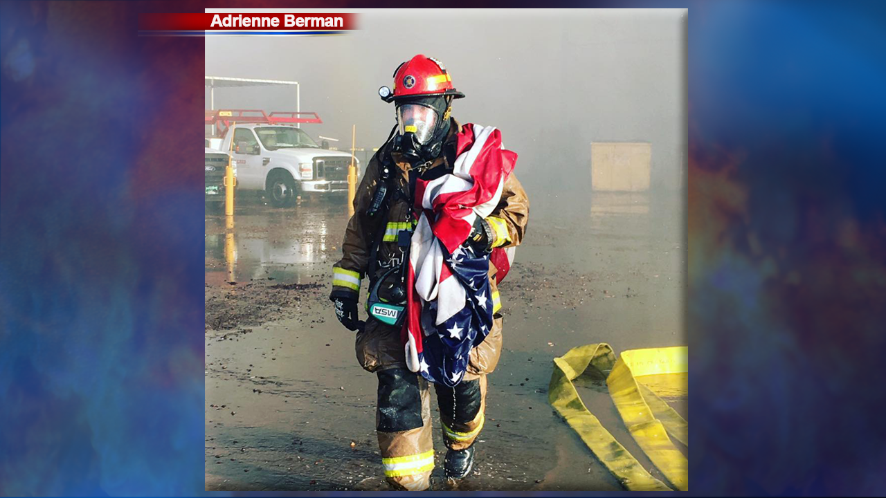 Firefighters mop up recycling yard fire | FOX 5 Atlanta