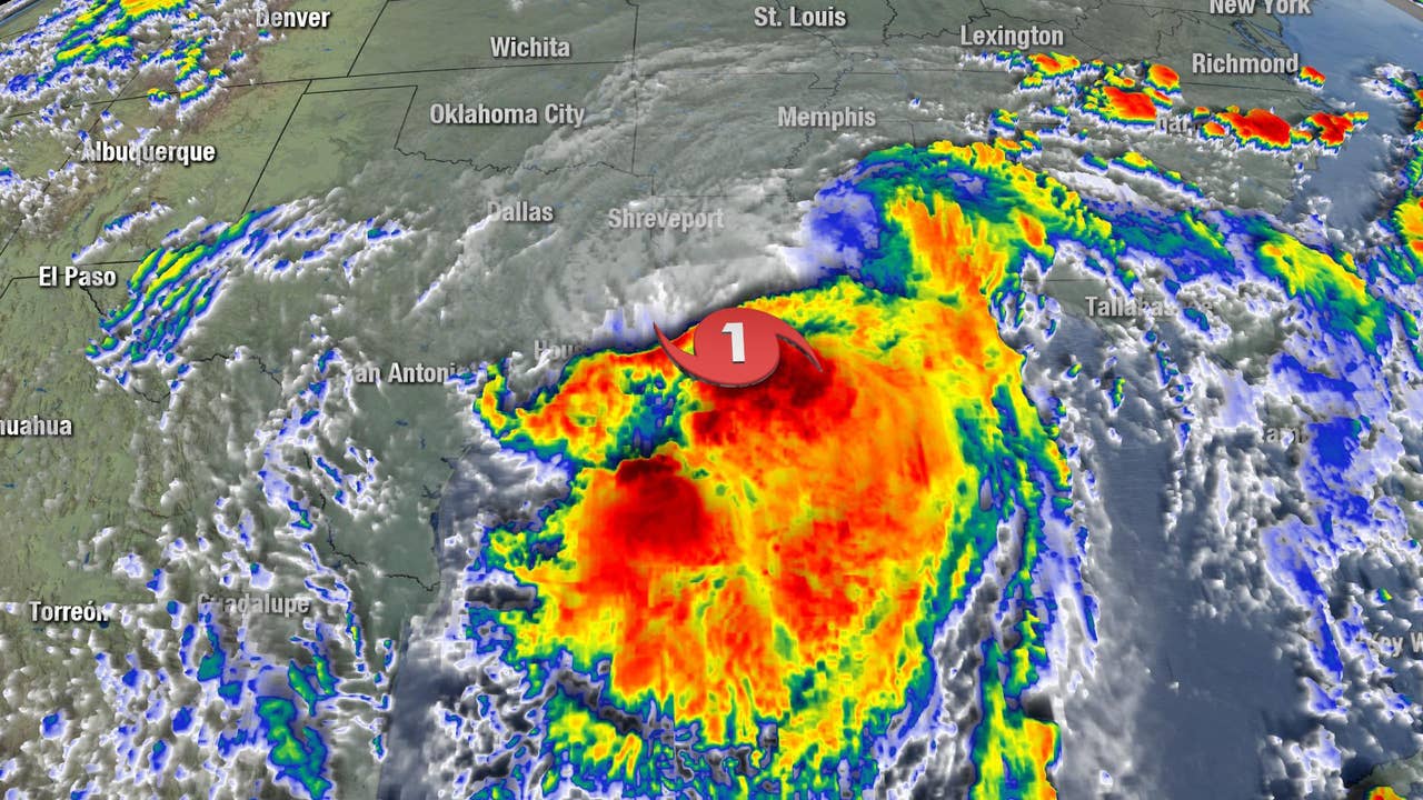 Barry makes landfall on Louisiana coast as a hurricane, weakens to a ... Barry makes landfall on Louisiana coast as a hurricane, weakens to a ...