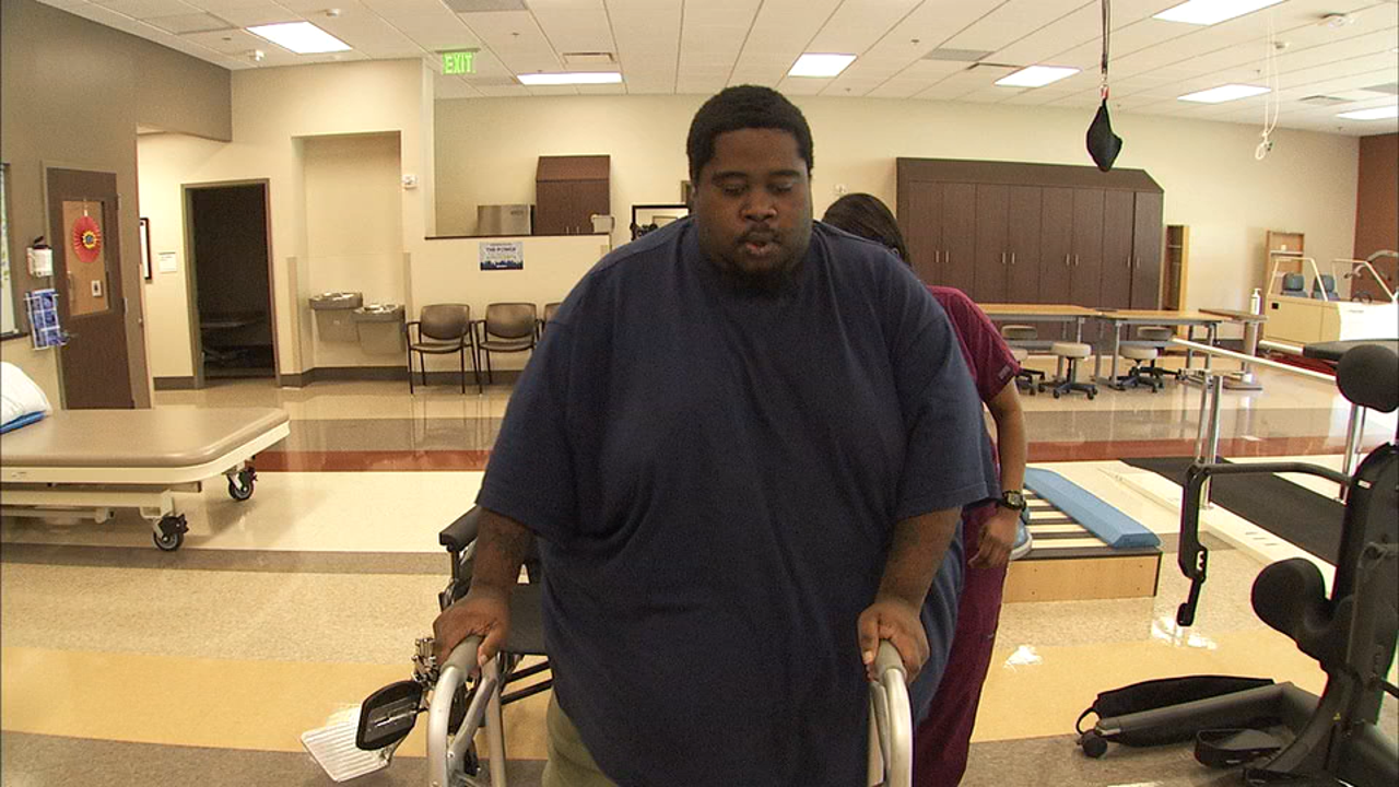 At 600 pounds, Georgia man is walking again, hopes to lose half his ...