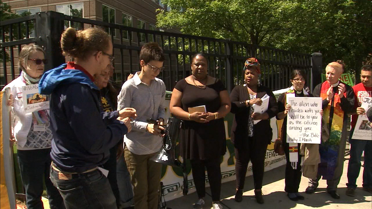 Immigration rights groups rally to close Georgia's detention centers ...