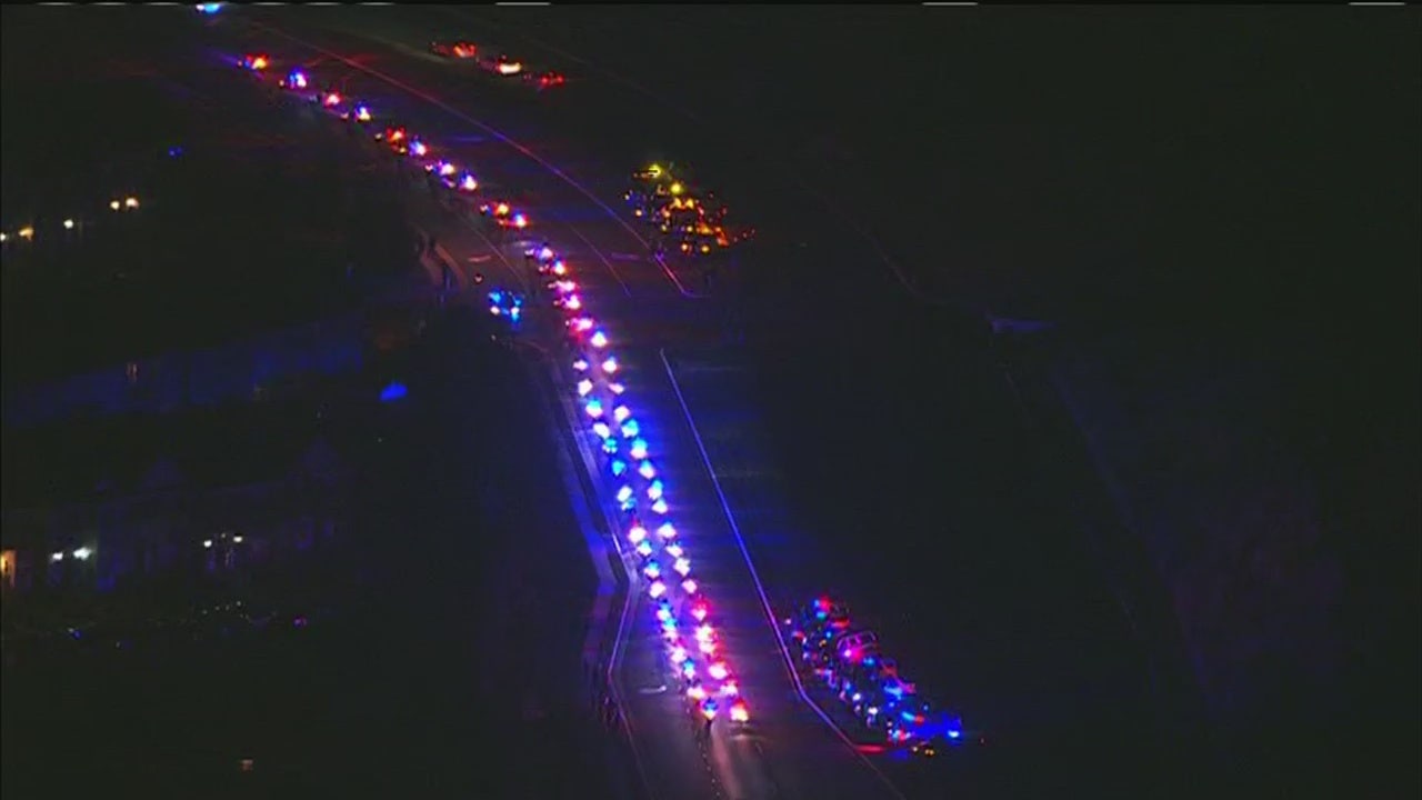 Police procession lights up sky in tribute to fallen Prince William Co ...