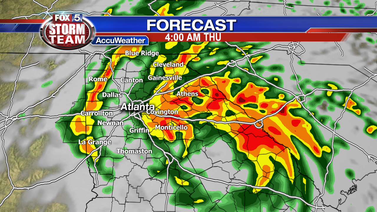 Hurricane Michael track in Georgia | FOX 5 Atlanta