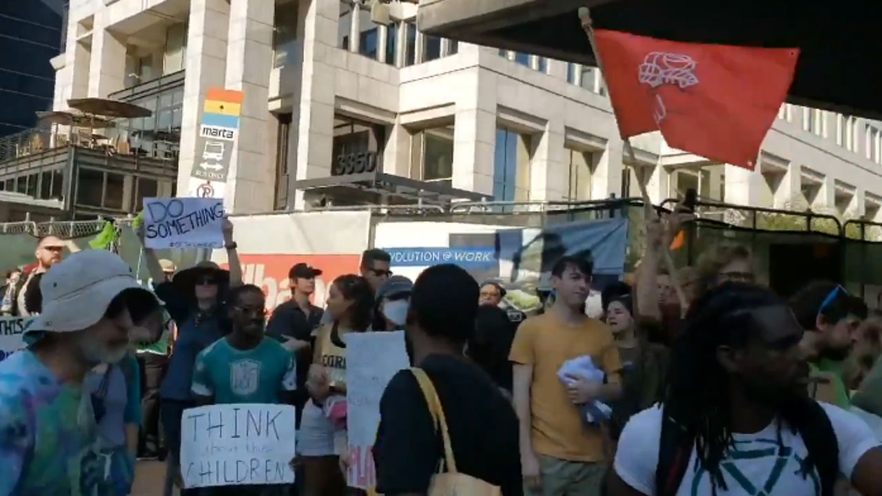 At least 15 arrested during climate protest in Atlanta | FOX 5 Atlanta