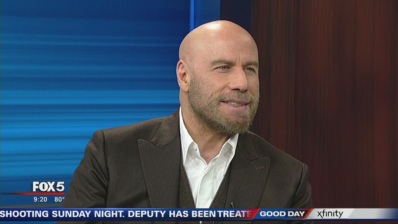John Travolta talks about his latest thriller 'The Fanatic' on GDA