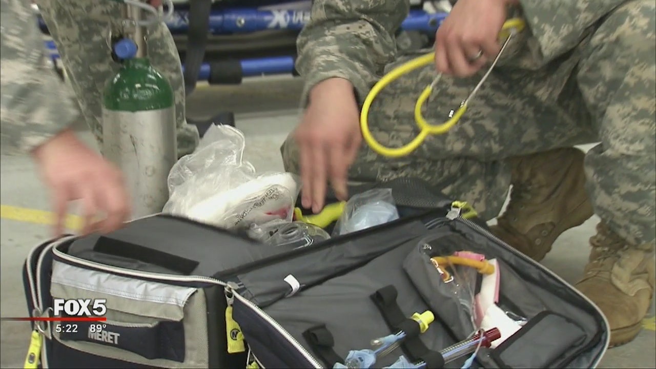 Georgia Guard medics train with Grady EMS | FOX 5 Atlanta