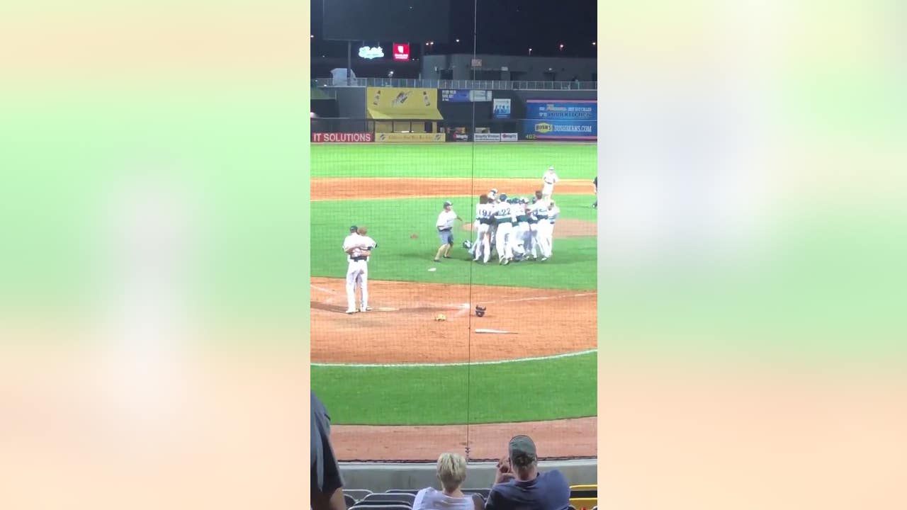 Pitcher embraces batter after game-ending strikeout in Minnesota high ...