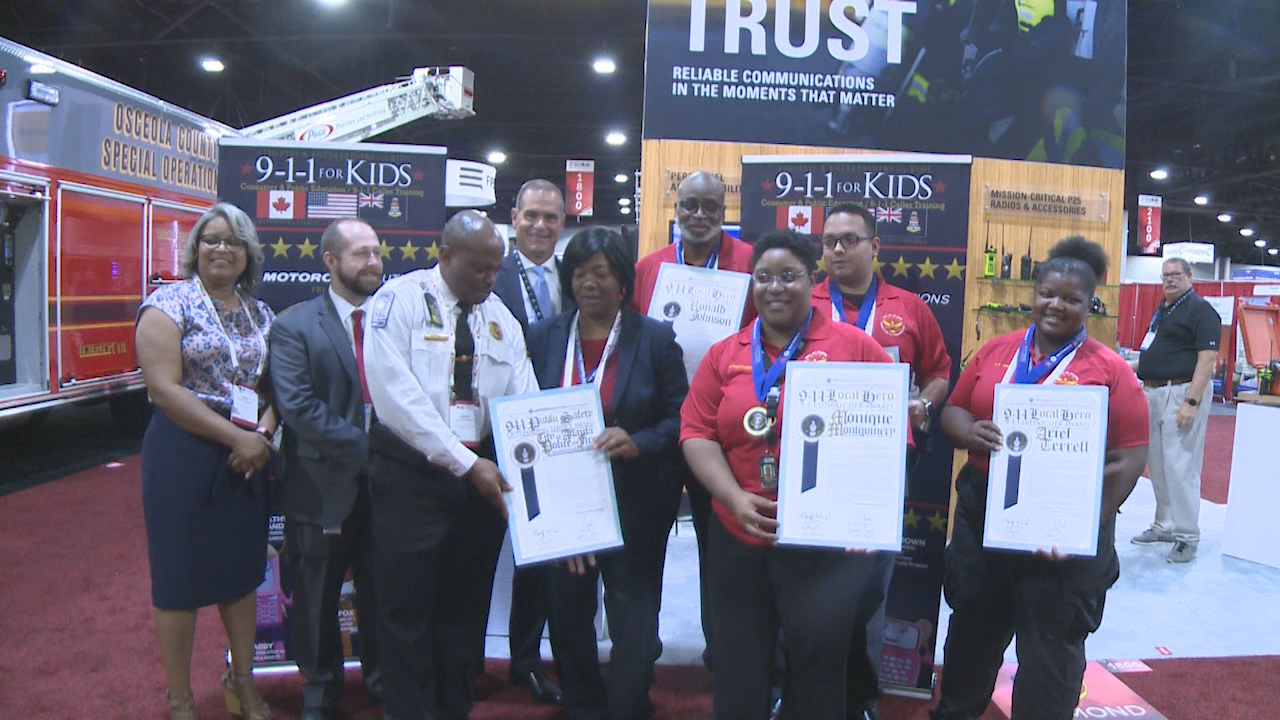 911 dispatchers honored | FOX 5 Atlanta