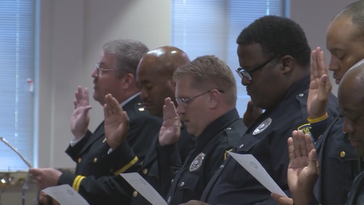South Fulton Police sworn in for first time | FOX 5 Atlanta