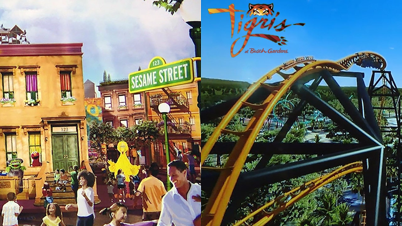 New attractions announced for SeaWorld, Busch Gardens | FOX 5 Atlanta